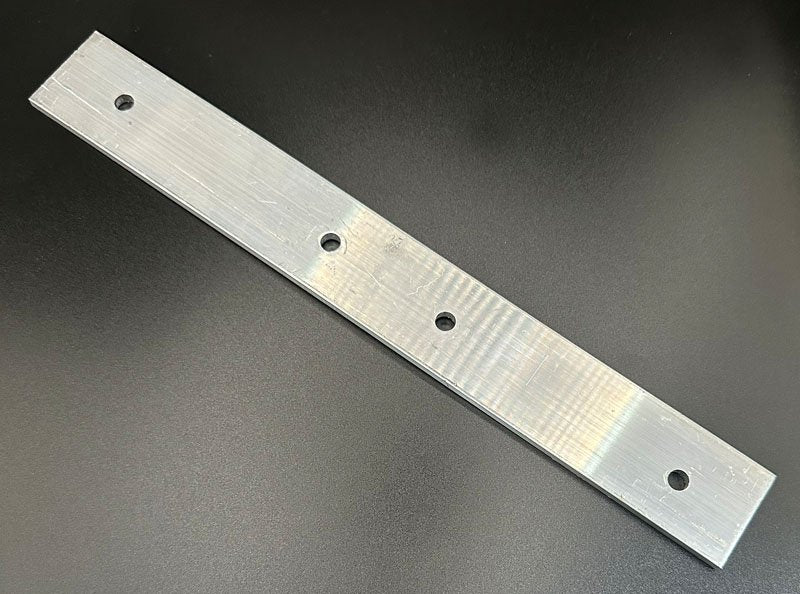 1-1/2" x 12" Splice Plates - Center Punch with 1/4" Holes - No Bolts ...