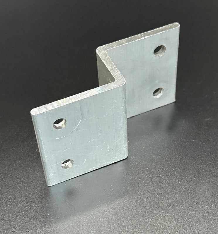 End Wall "Z" Bracket for Rectangle Tubing Houses – Atlas Greenhouse