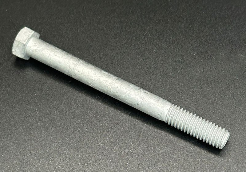 3/8" x 4" Galvanized Hex Bolt Only – Atlas Greenhouse