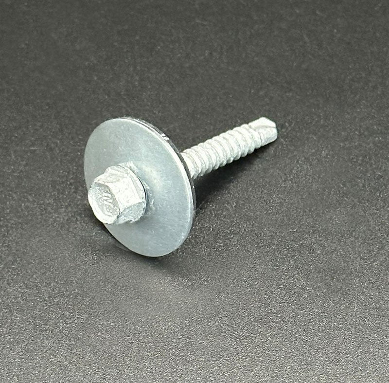 #12 x 1-1/2" Tek Screw with Large Washer HWTS-3904 – Atlas Greenhouse
